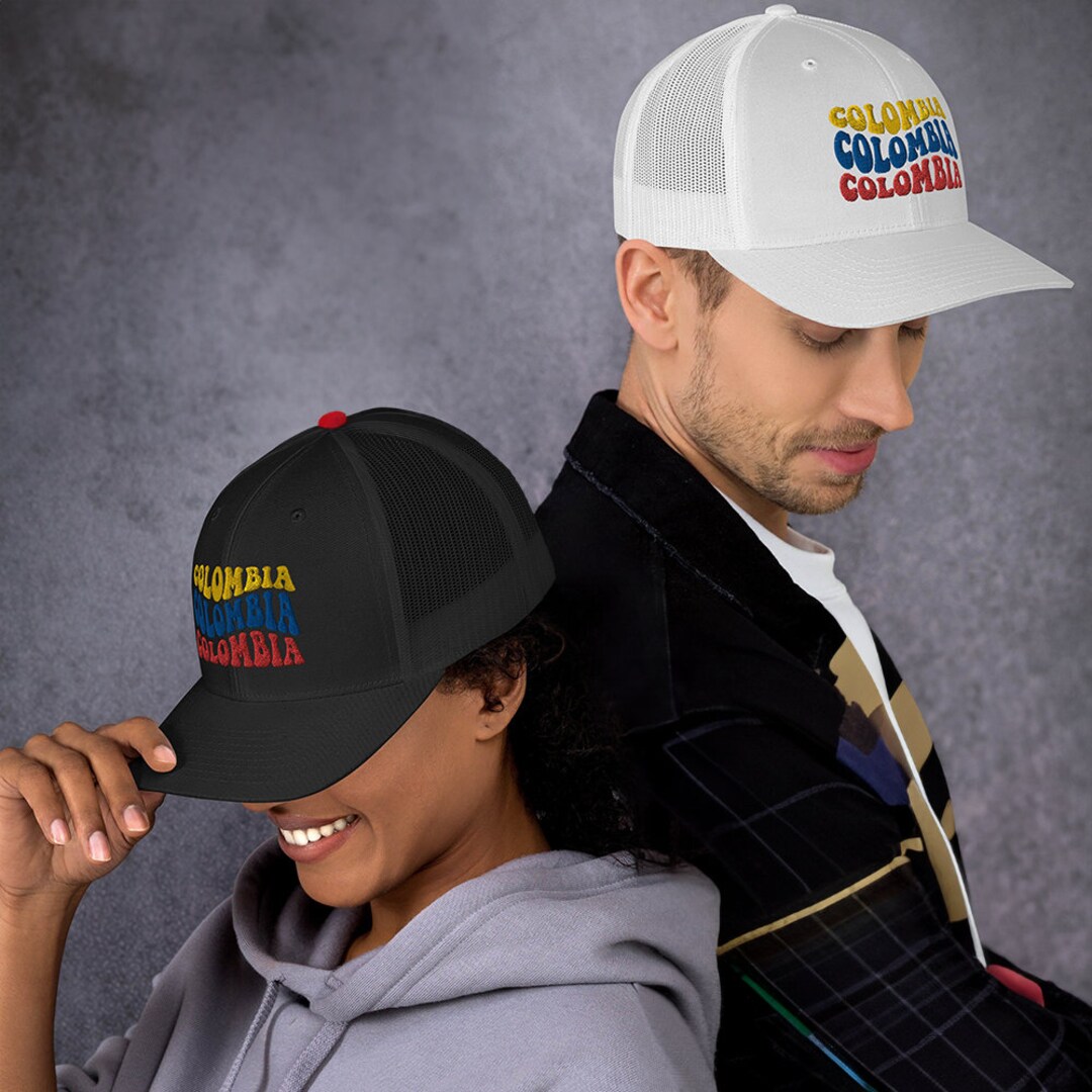 COLOMBIA UNISEX CAP - Unisex Trucker Cap - Stylish Colombian Hat ...