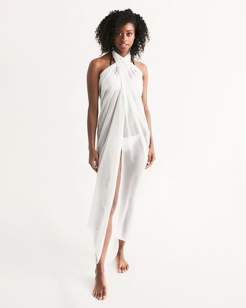 BIKINI COVER UP White Swimsuit Cover up Women Beach Wear - Etsy