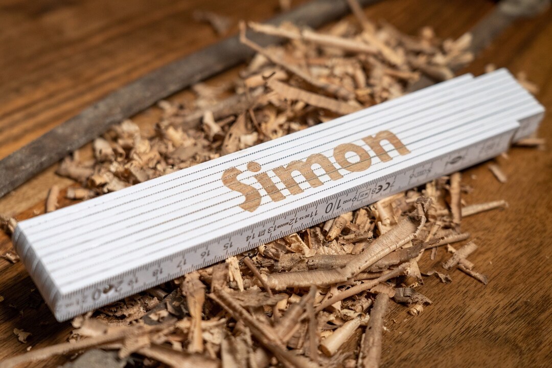 Personalized Yardstick | Folding Rule | Ruler | Tool | Gift ...