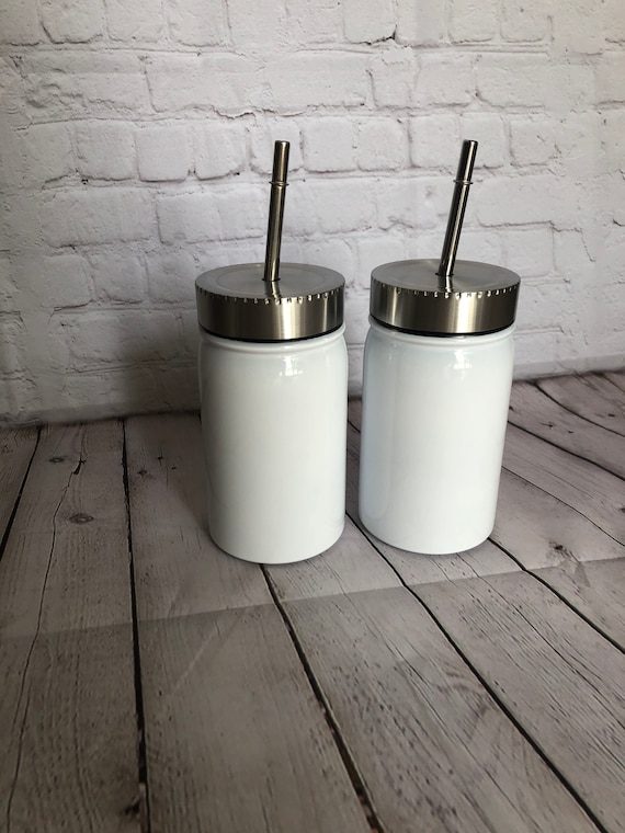 2 Pack 17oz Mason Jars for Sublimation - Etsy