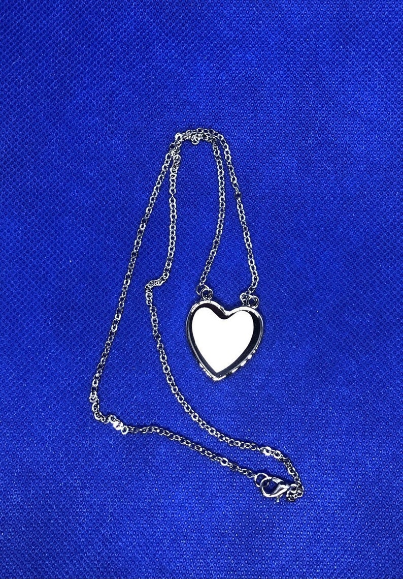 Sublimation Necklace Heart - Etsy