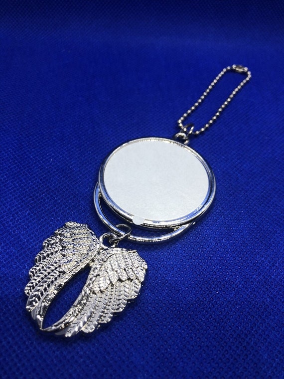 Angel Wings Sublimation Double Sided Car Charm - Etsy