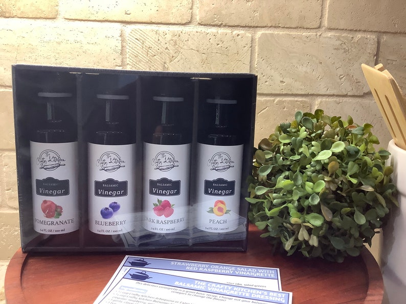 Olive Oil Sampler Gift Set, Balsamic Vinegar Sampler Set, Gourmet ...