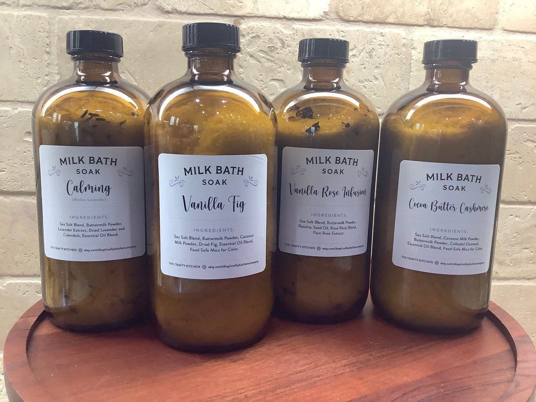 Luxurious Handmade Milk Baths , Organic Milk Bath Salts, Handmade Milk ...