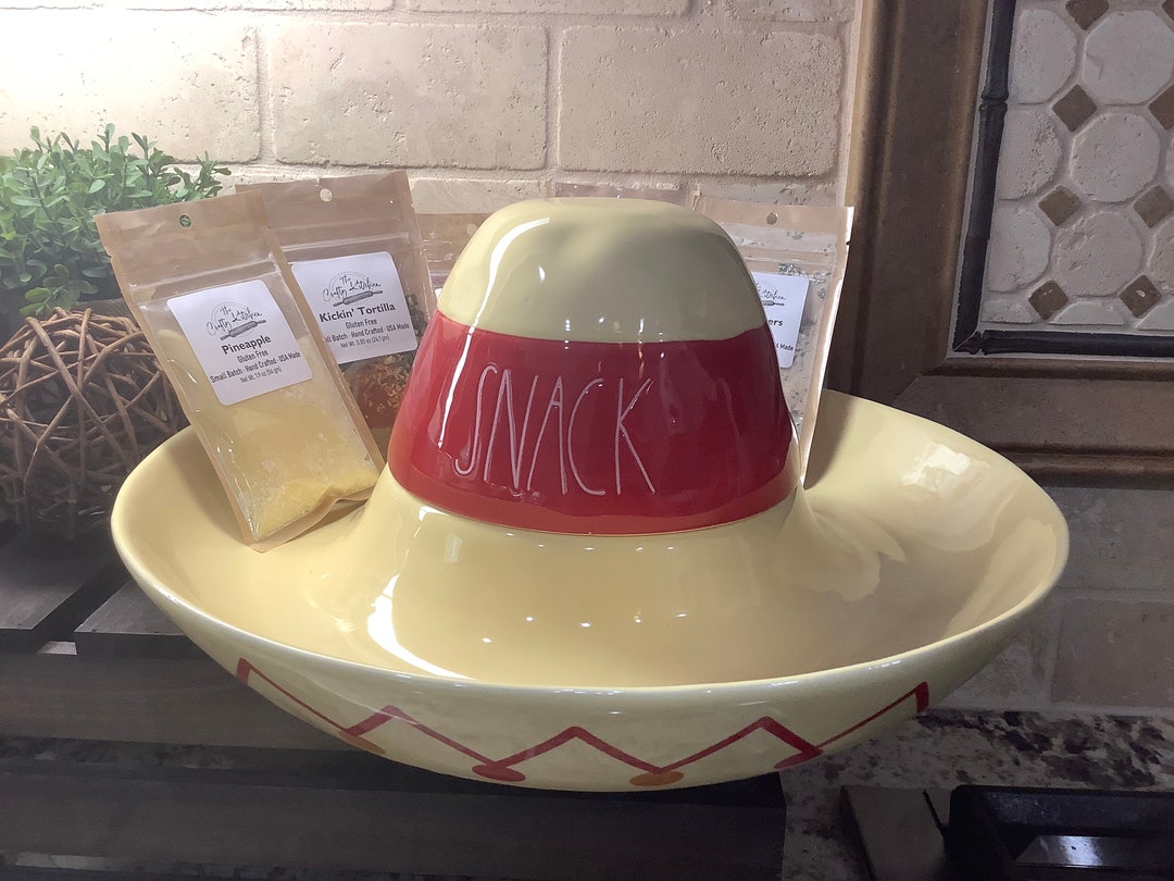 Rae Dunn Sombrero Dip Tray With Craft Kitchen Dip Mixes - Etsy