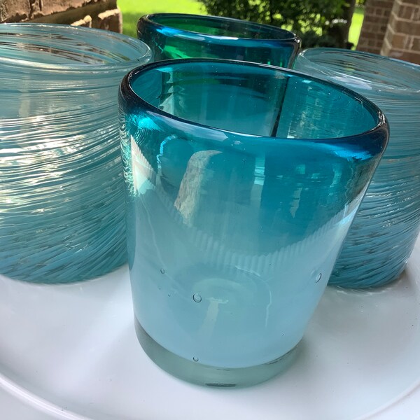 Recycled Glassware - Etsy