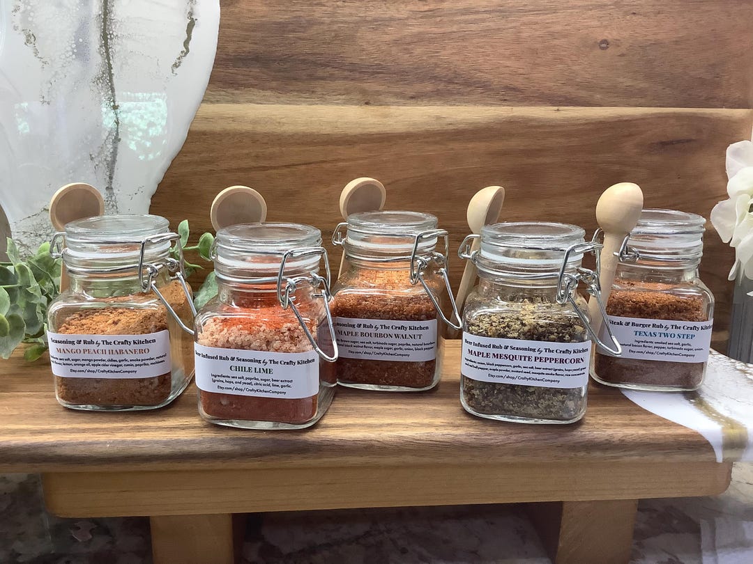 Gourmet Seasoning Rub Mix, Beer Infused Spices, Grilling Gift - Etsy