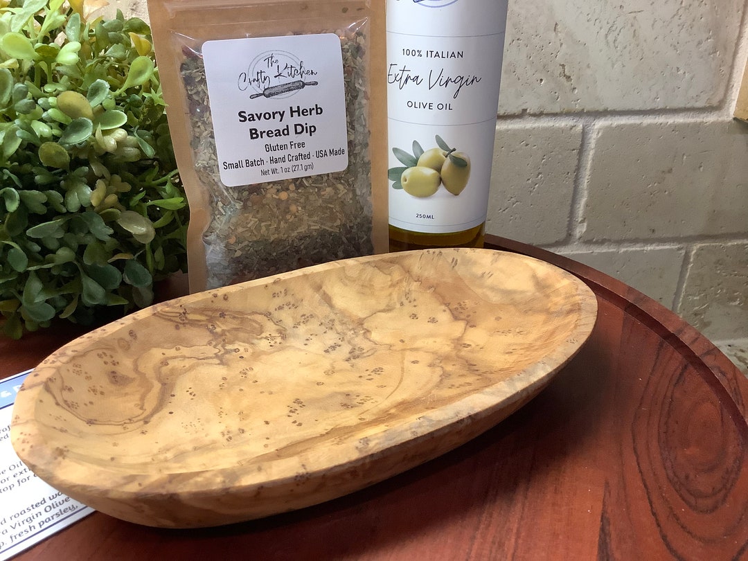 Olive Wood Dipping Bowl Set. Dipping Bowl, Dipping Set, Olive Wood, Dip ...