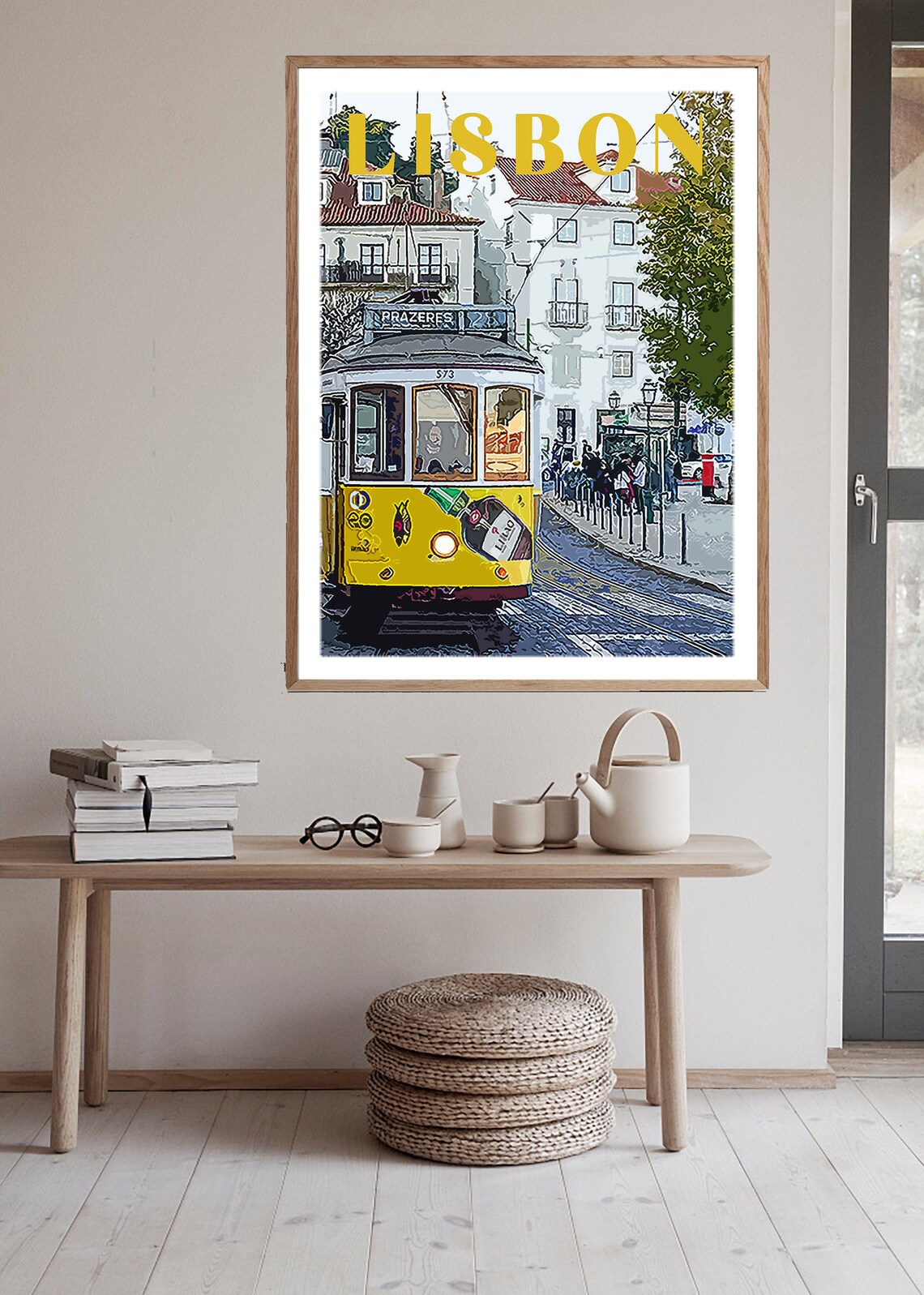 Lisbon Portugal City Lisboa Poster - Digital Download - Etsy