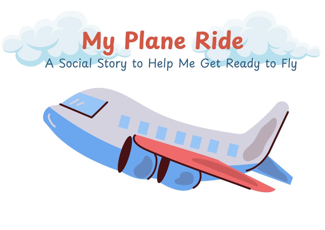 Printable Social Story - Flying on a Plane | Air Travel Routine ...