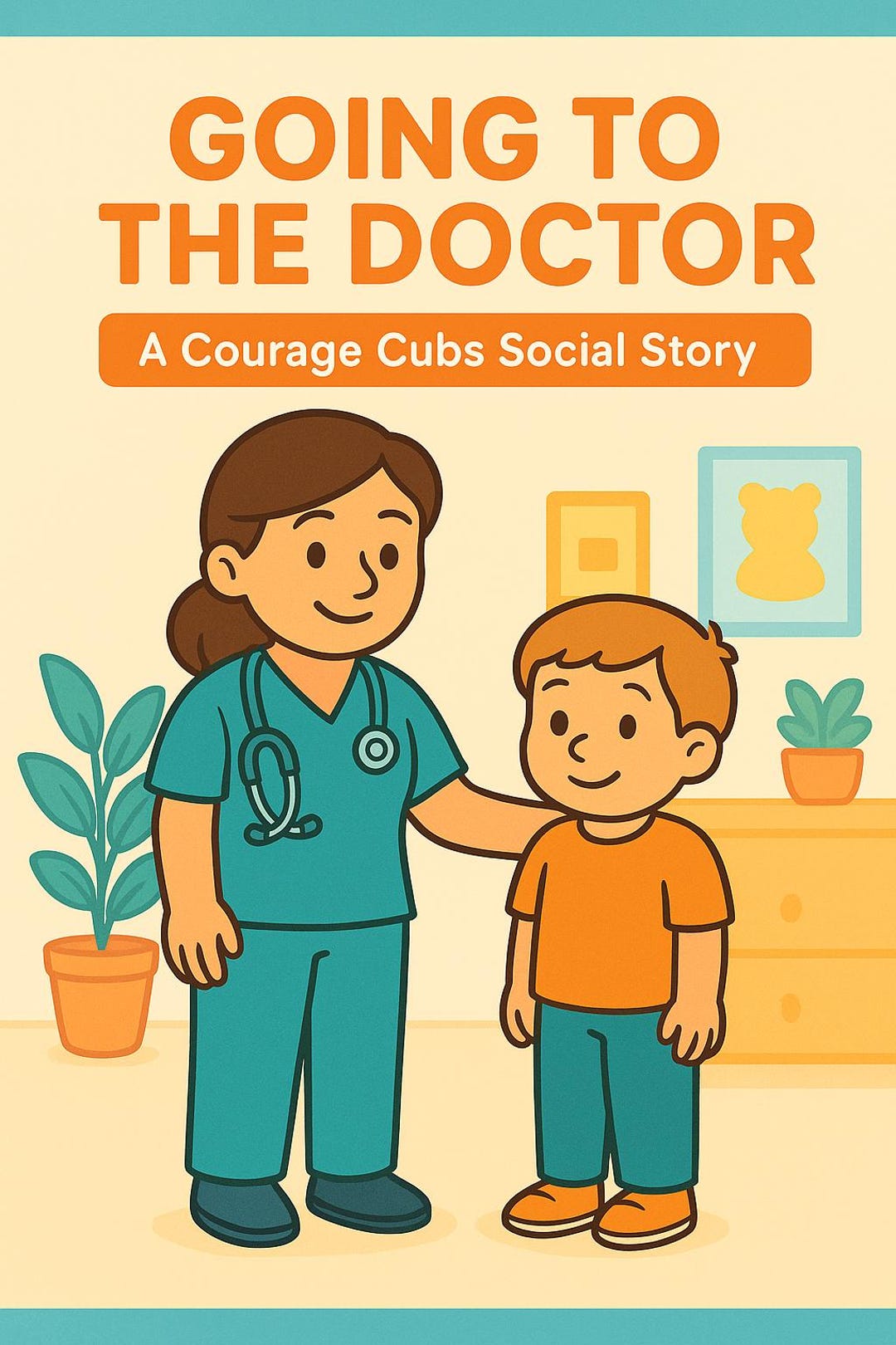 Doctor Visit Social Story: Autism Anxiety Tool for Kids (printable PDF ...