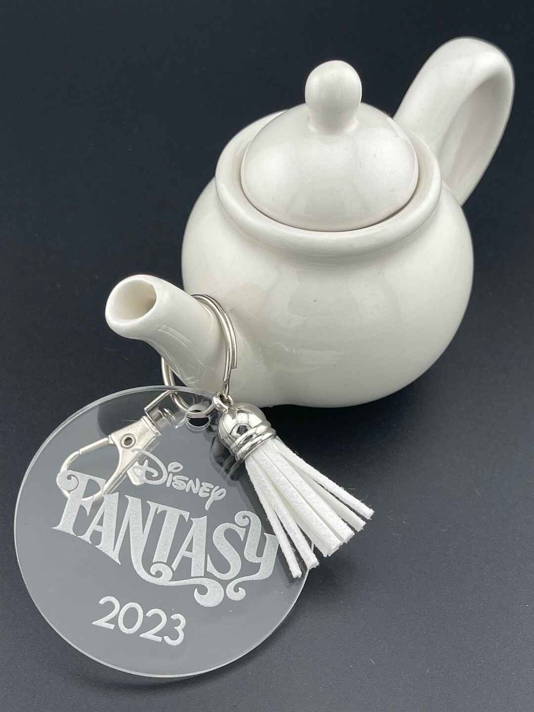 Add YOUR Cruise Year DCL FANTASY Logo-inspired Keychain Personalized ...