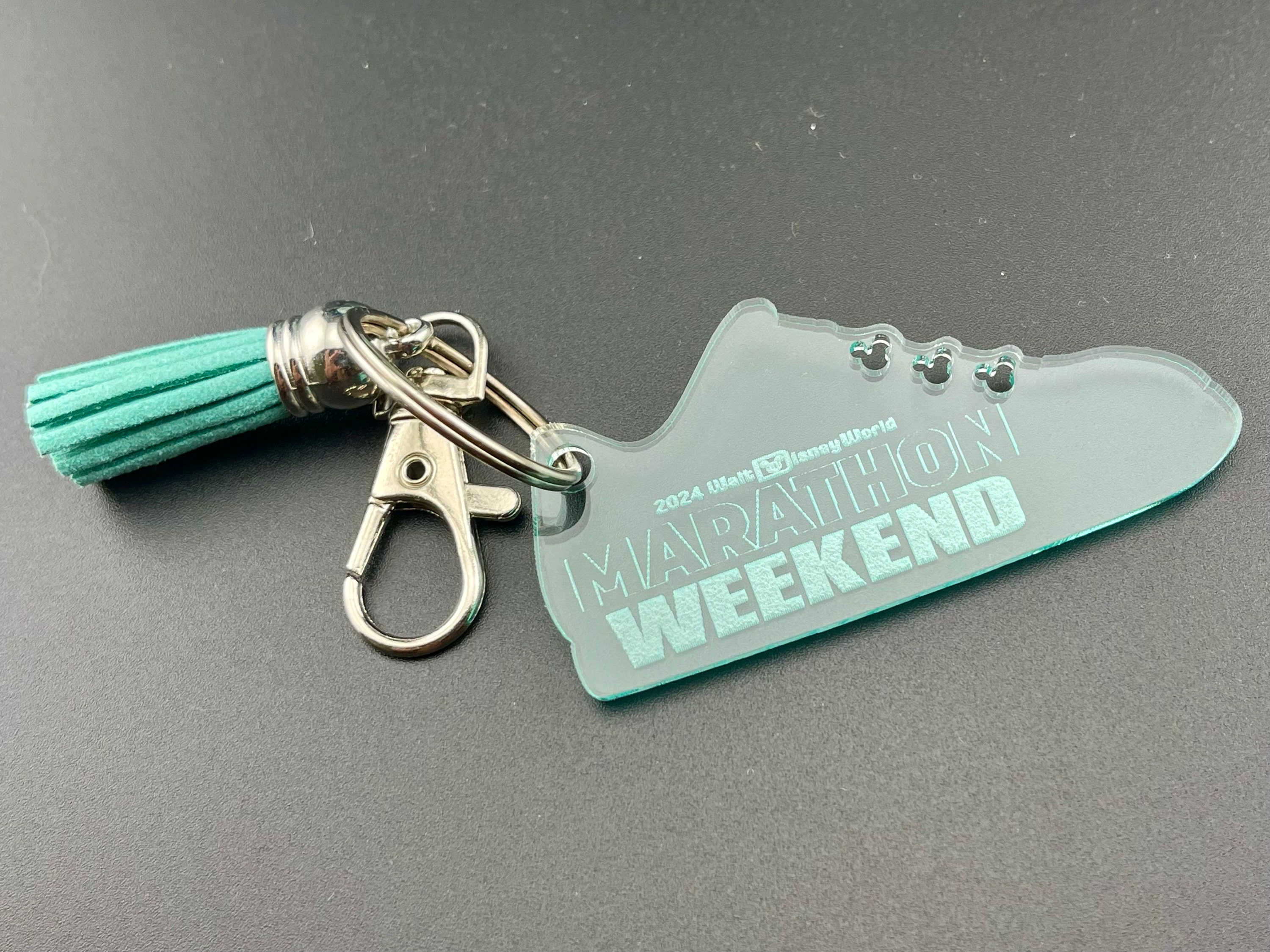 2024 Walt Disney World Marathon Rundisney Inspired Keychain Key Chain ...