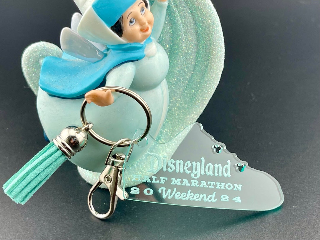2024 Disneyland Half Marathon Rundisney-inspired Sneaker Keychain Key ...
