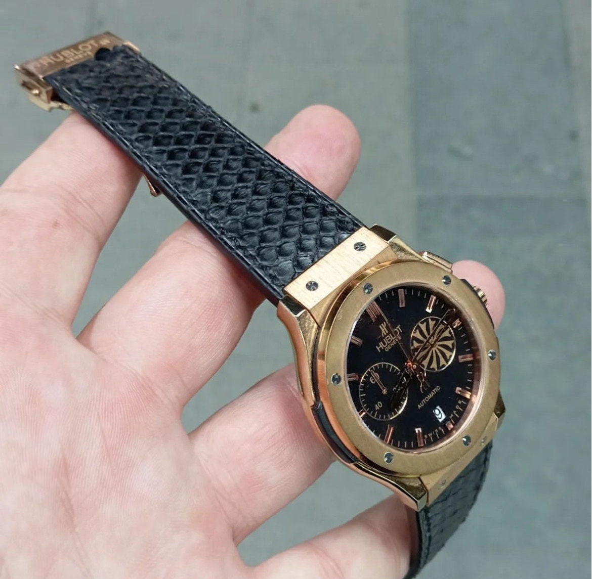 Hublot Watch Leather Strap - Etsy