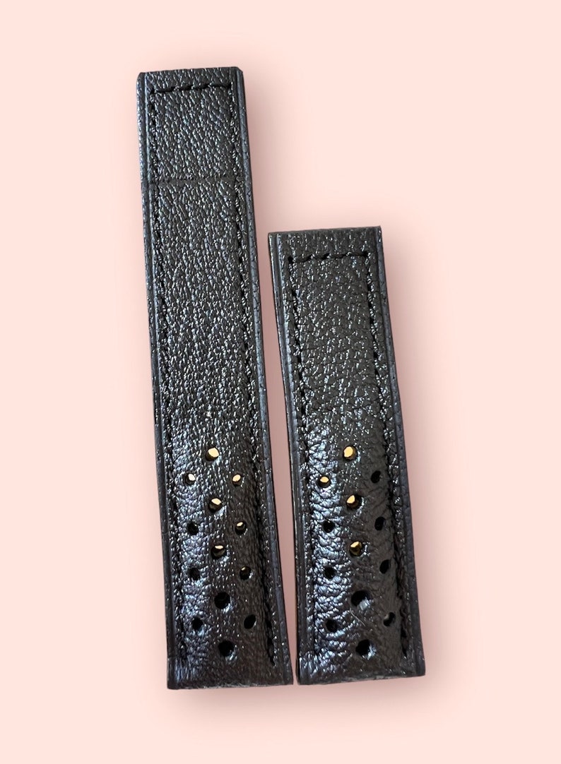 Tag Heuer Monaco Leather Strap - Etsy