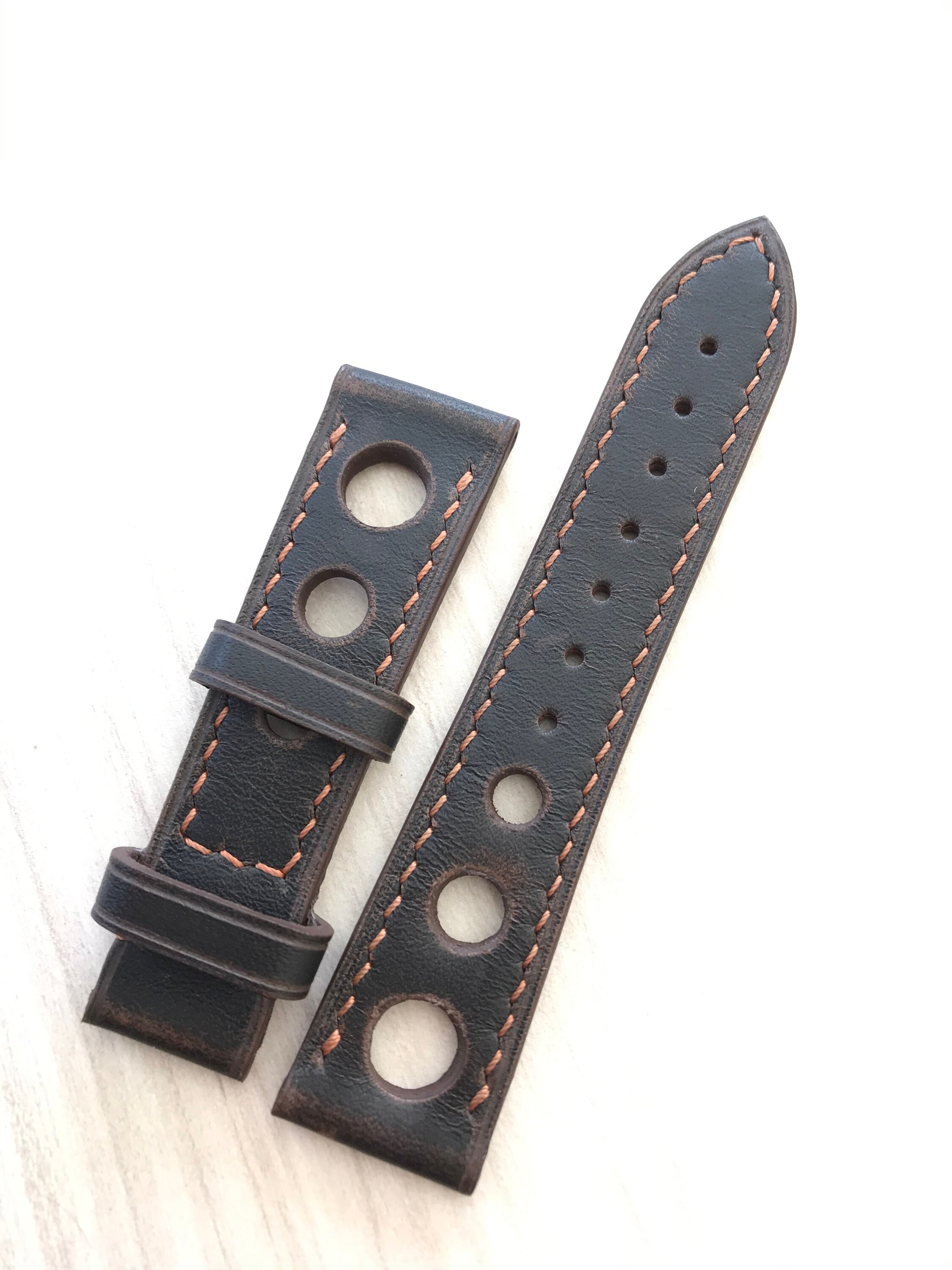 Leather Handmade Mens Watch Strap Band Gift for Men & Women - Etsy