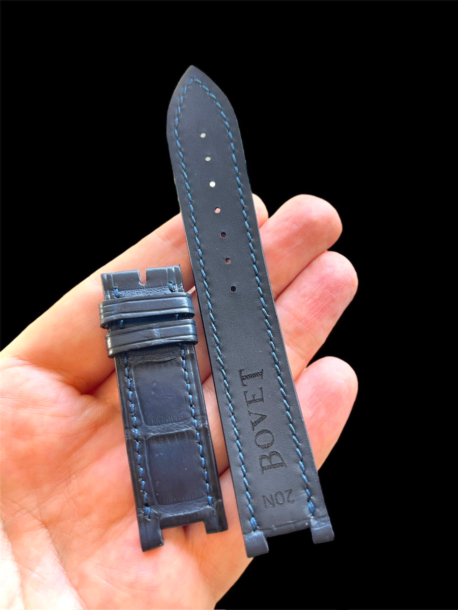 Bovet Watch Leather Strap 20-20 Mm - Etsy