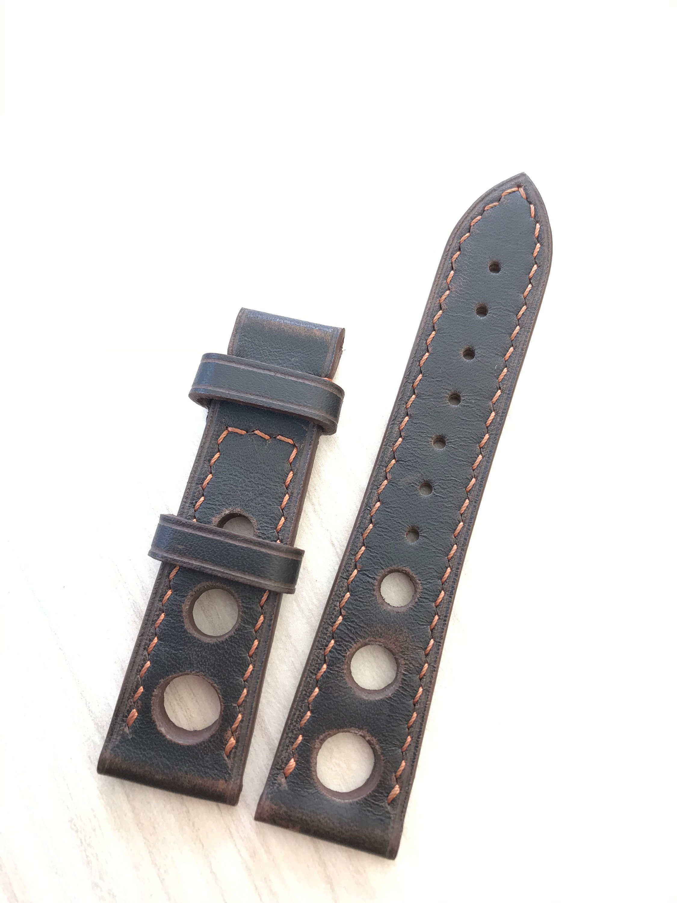 Leather Handmade Mens Watch Strap Band Gift for Men & Women - Etsy