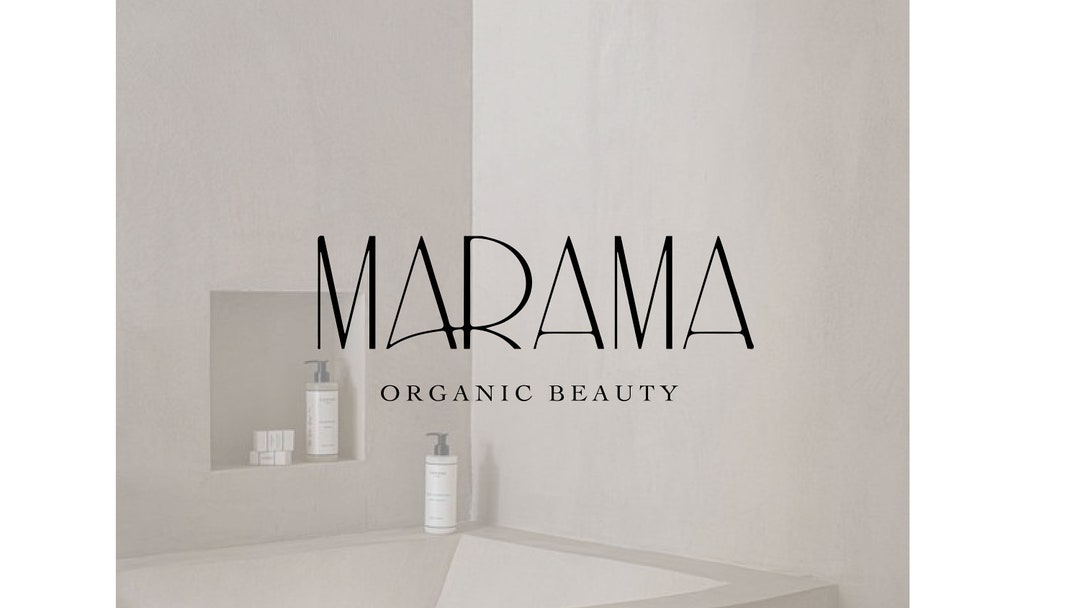 Premade Logo, Text Logo, Chic-modern Logo, Minimalist Logo, Elegant ...