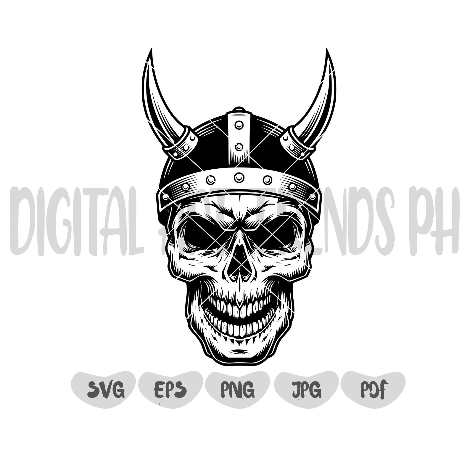 Viking Graphics Svg Eps Jpg Pdf Png Vector Art Clipart | Etsy