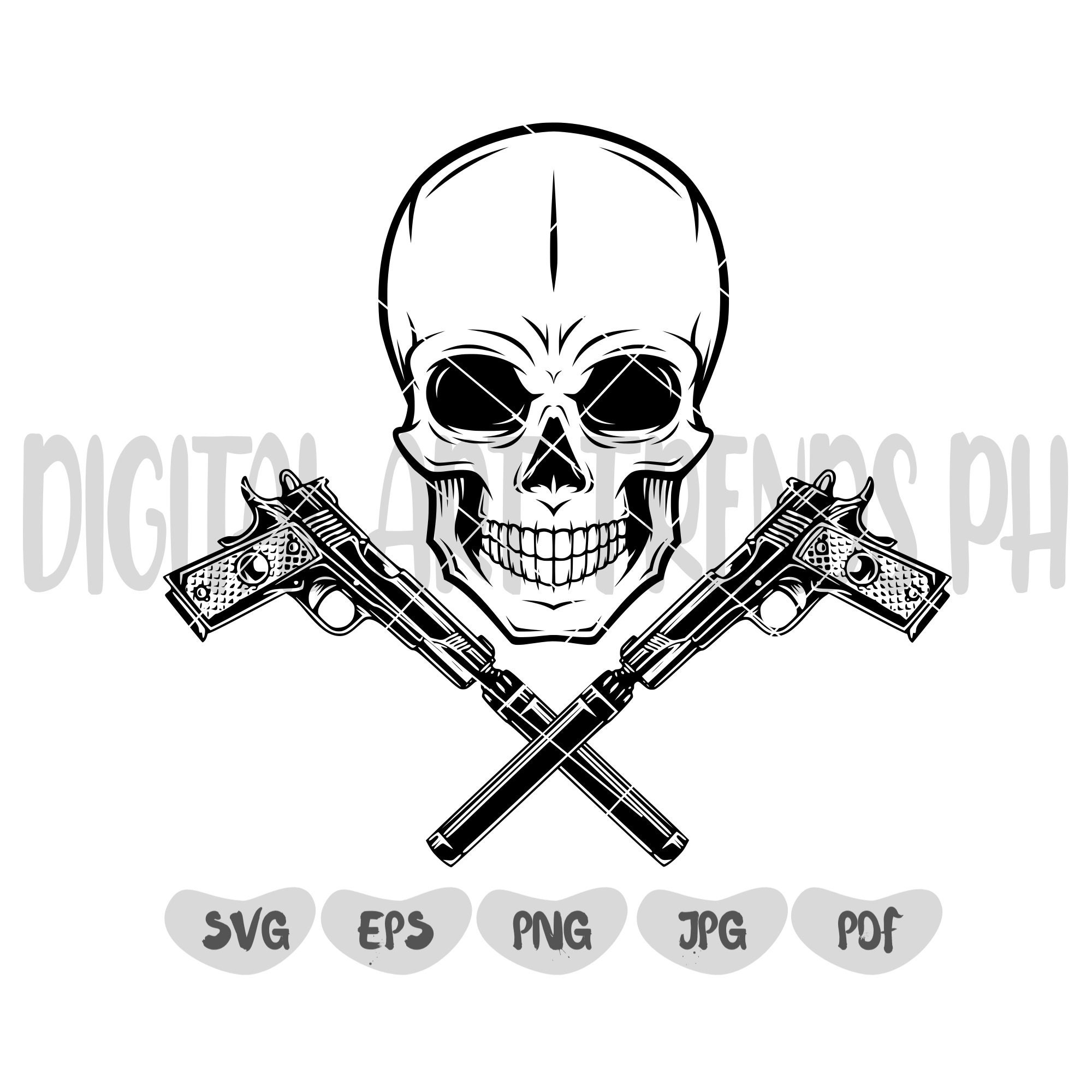 Skull And Crossed Rifles Infantry