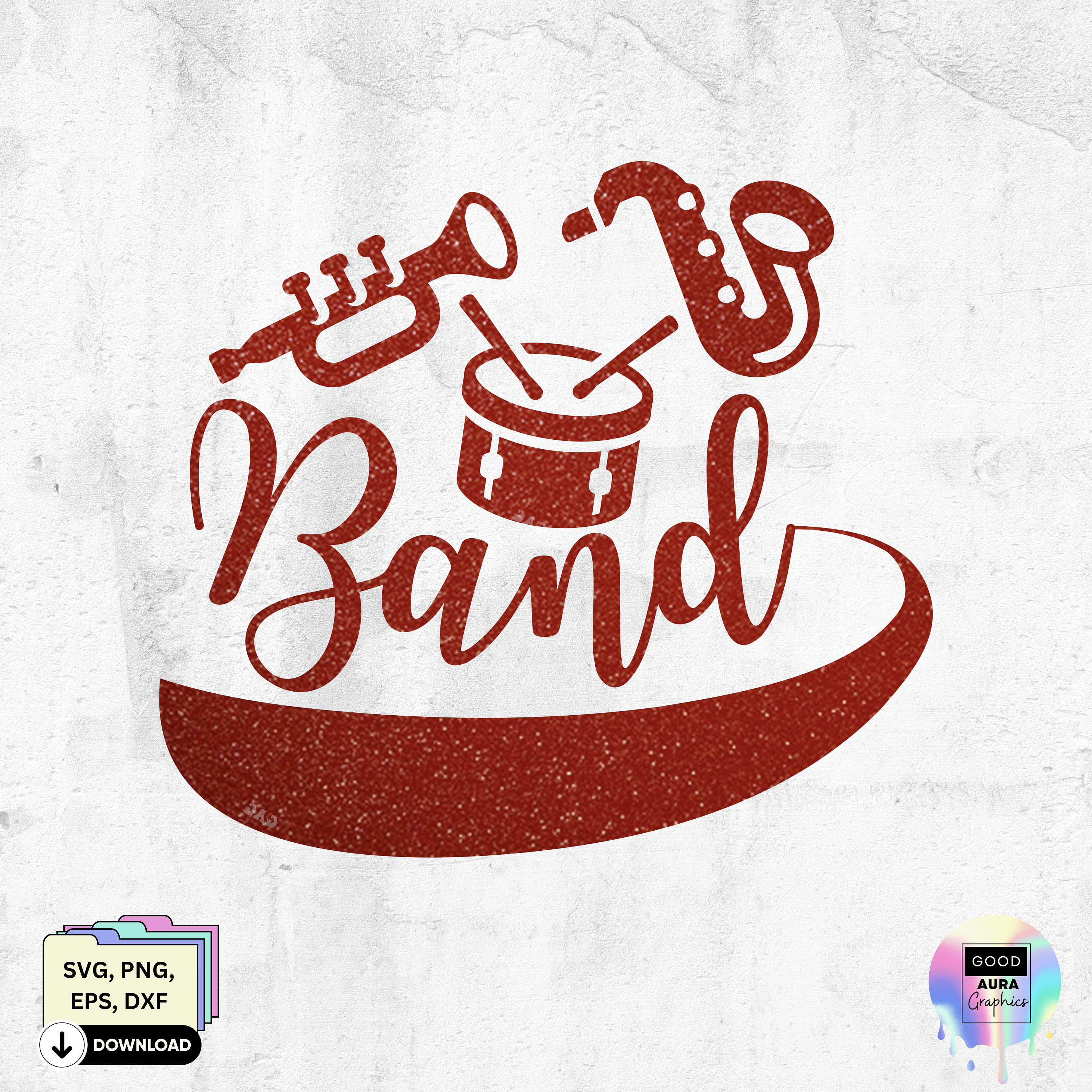 School Band T-shirt Svg Template | Marching Band Cut Files | Custom ...