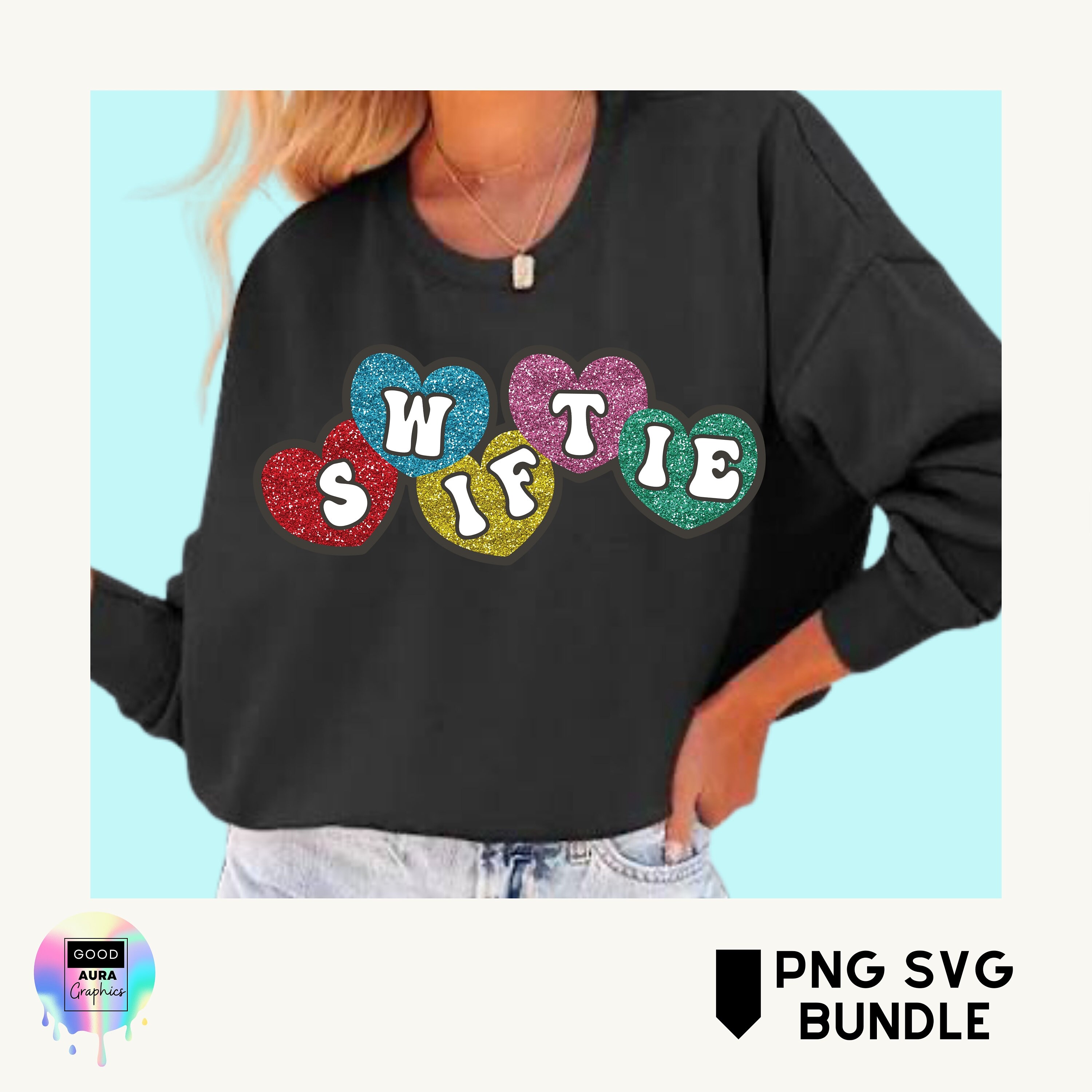 Swiftie Candy Convo Hearts PNG SVG Trendy Valentines Day Tshirt Design ...