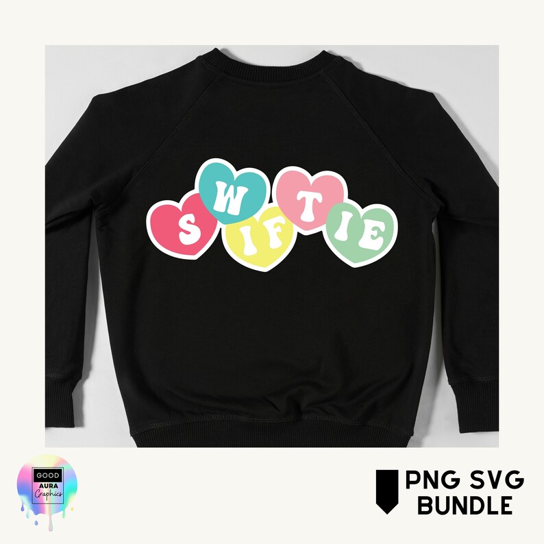 Swiftie Candy Convo Hearts PNG SVG Trendy Valentines Day Tshirt Design ...