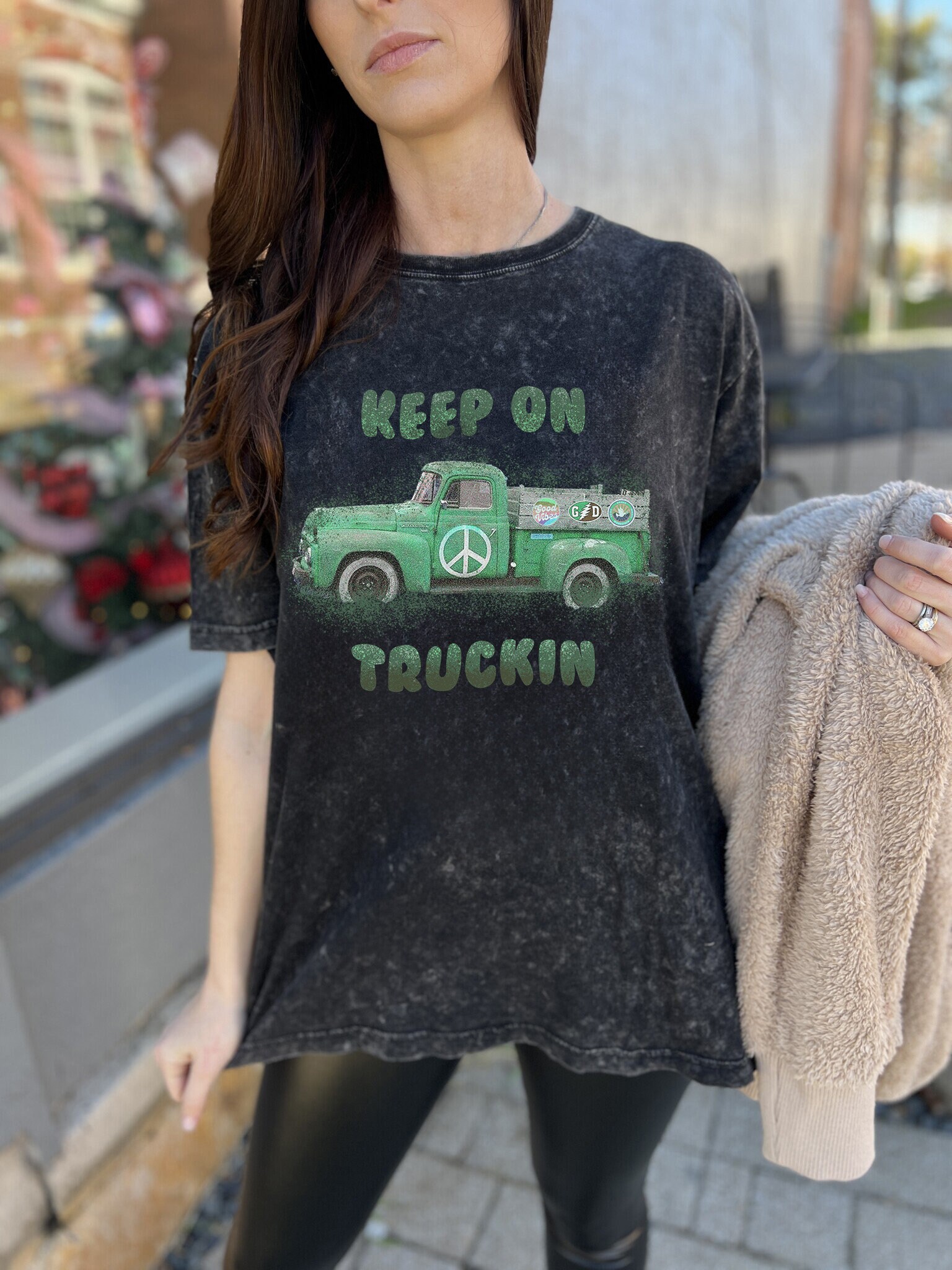 Retro Hippie VW Truck Png Keep on Truckin Peace Sign Png Bundle ...