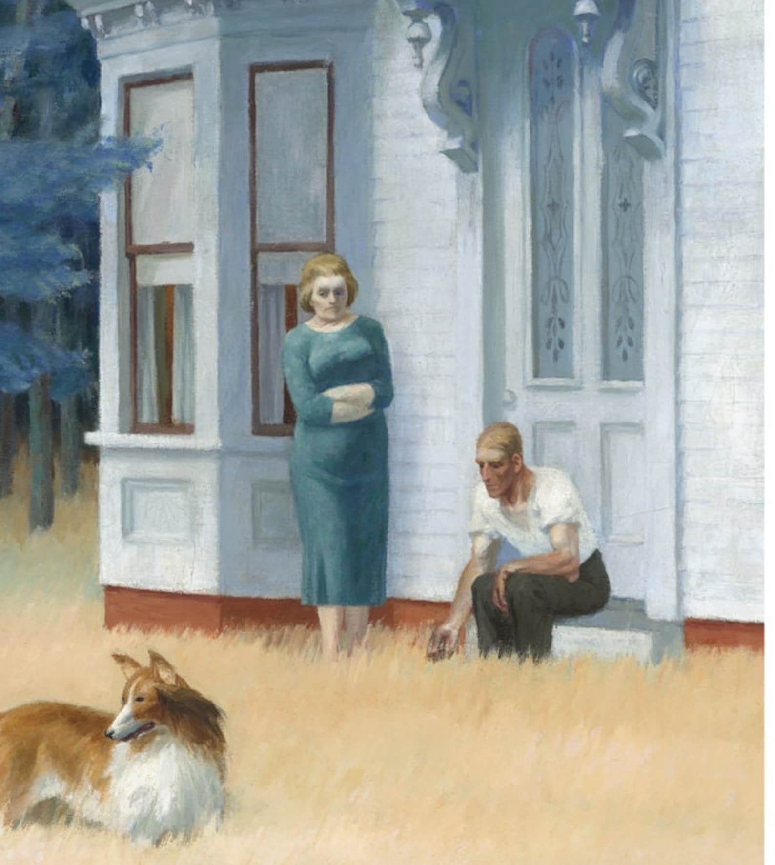 Edward Hopper Cape Cod Evening - Etsy