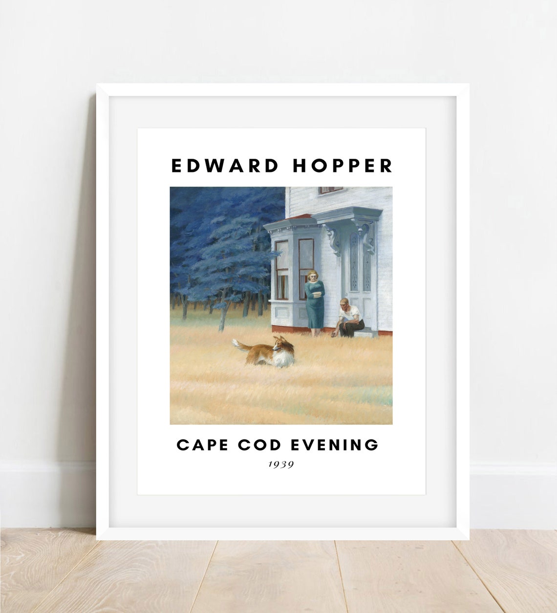Edward Hopper Cape Cod Evening - Etsy