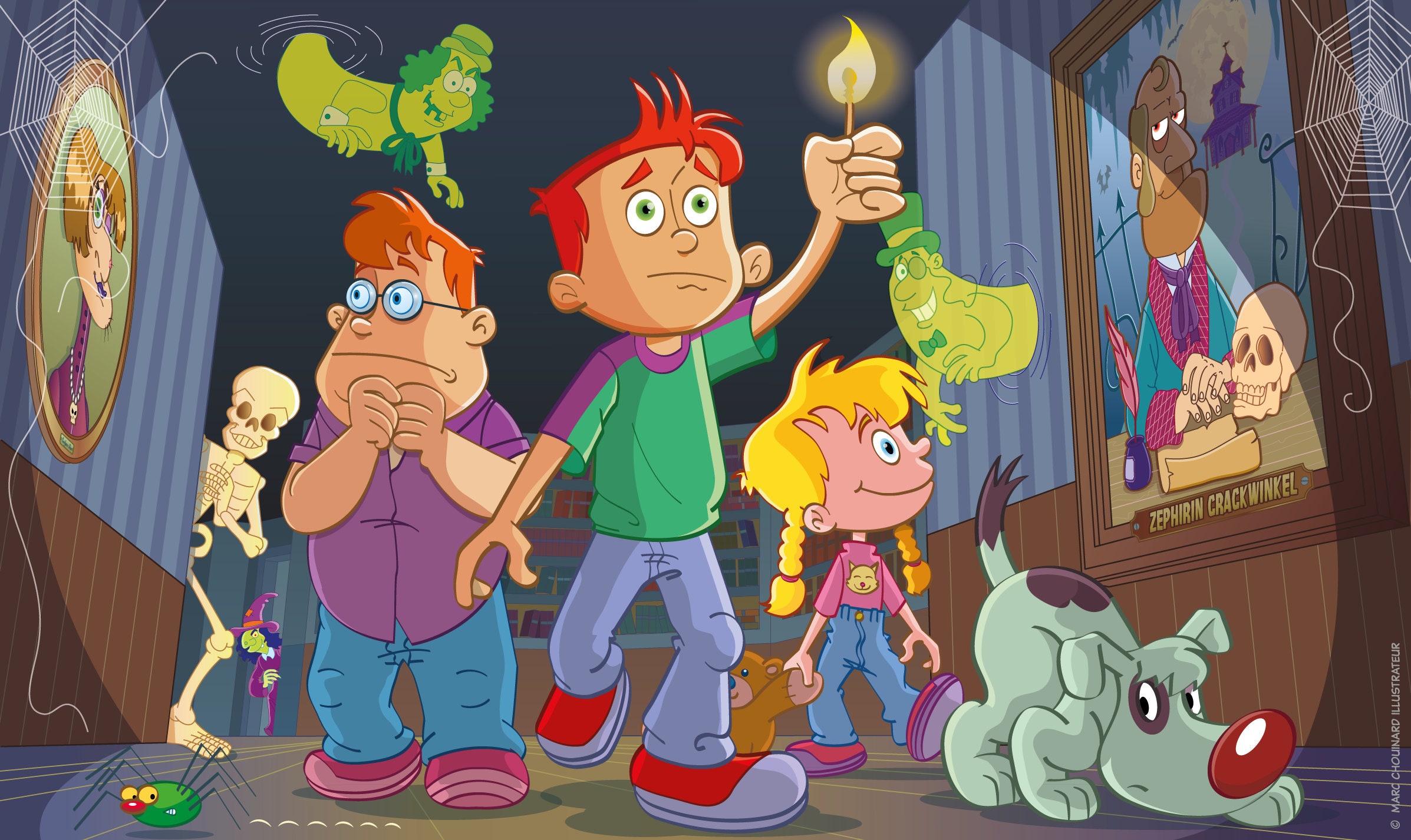 Cartel de la casa embrujada | Etsy