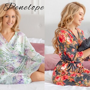 Matching Robe and Swaddle Set Mom and Baby, Maternity Robe and Matching ...