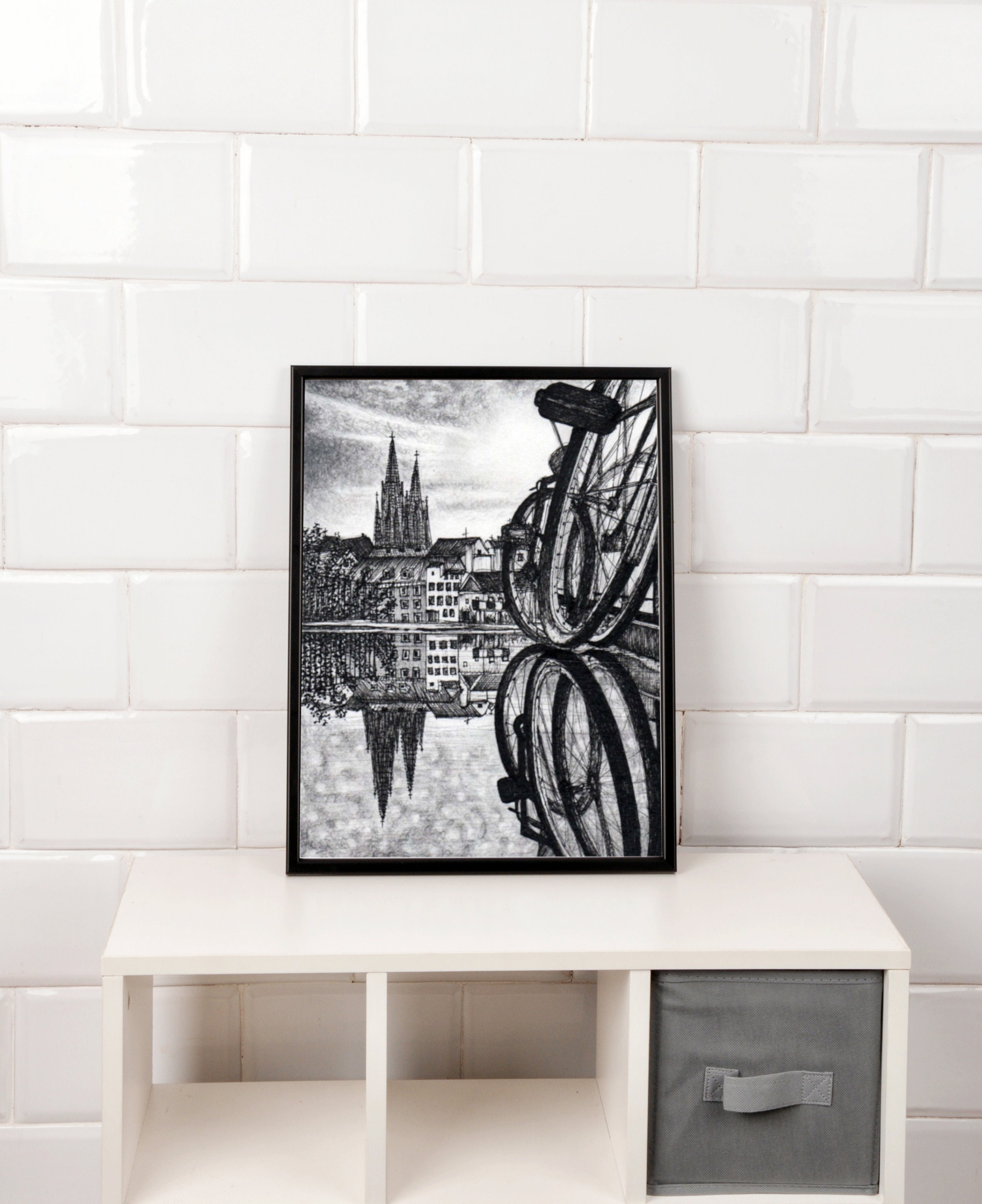Regensburg, Handmade Drawing, Illustration, Mood Drawing, Detail ...