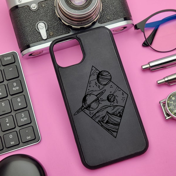 Star Phone Case Black - Etsy