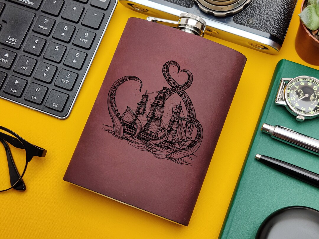 Skull Skeleton Octopus Kraken Ocean Sea Monster Battle Element Logo ...