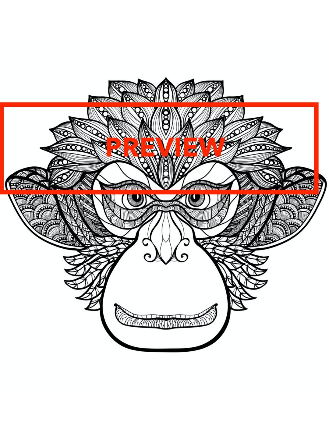 53 Amazing Animal Coloring Pages - PDF Digital Download - Etsy