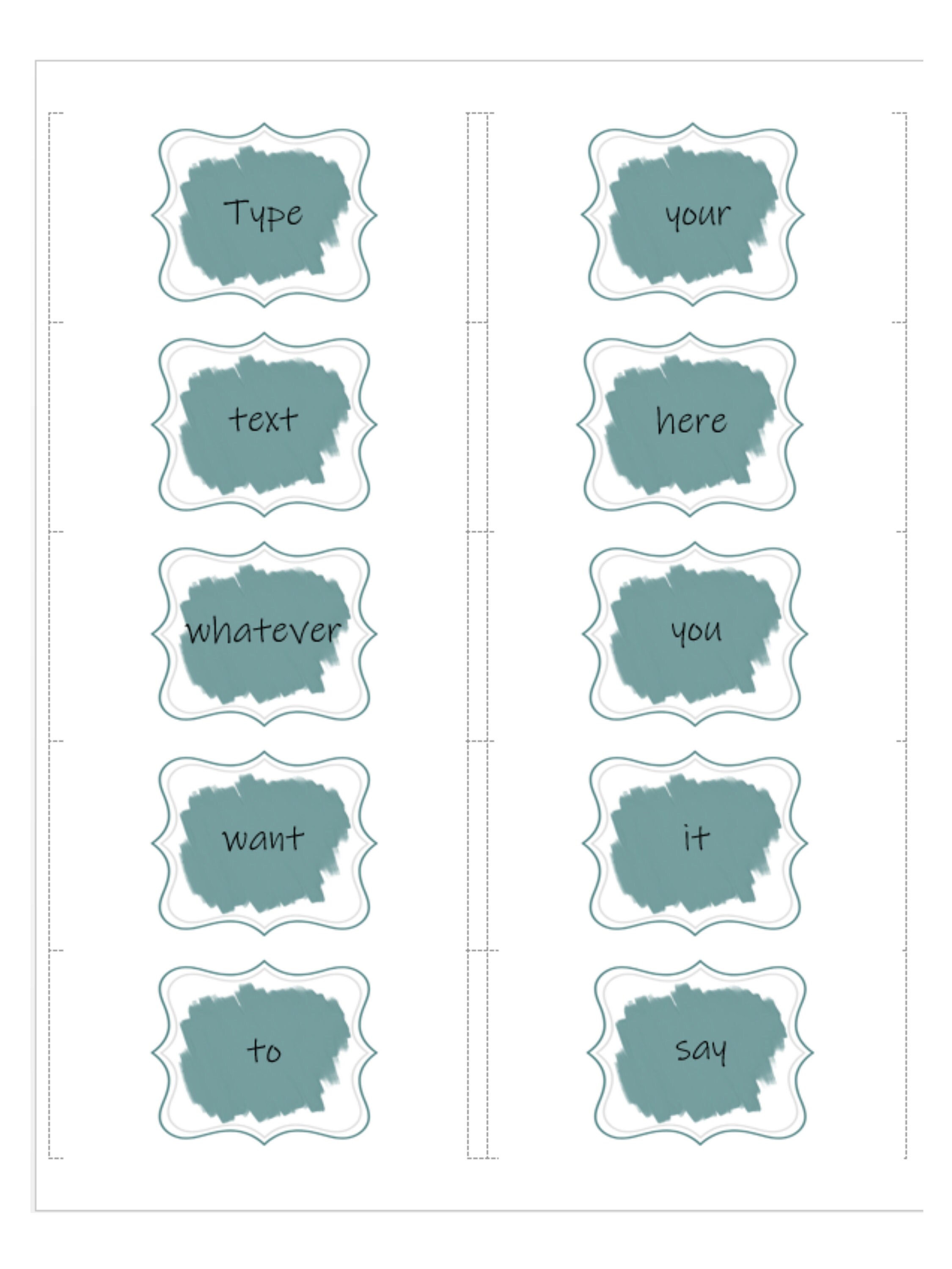 Pantry Labels Printable Digital File Print and Label | Etsy
