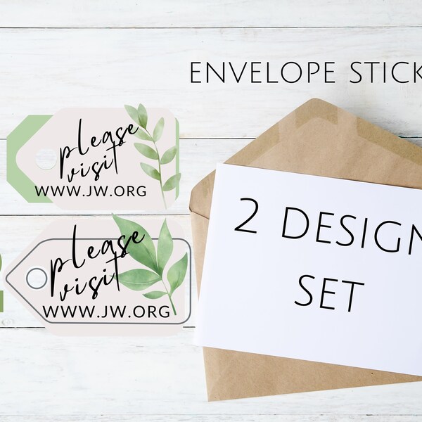 Jw Stationary and Envelope - Etsy