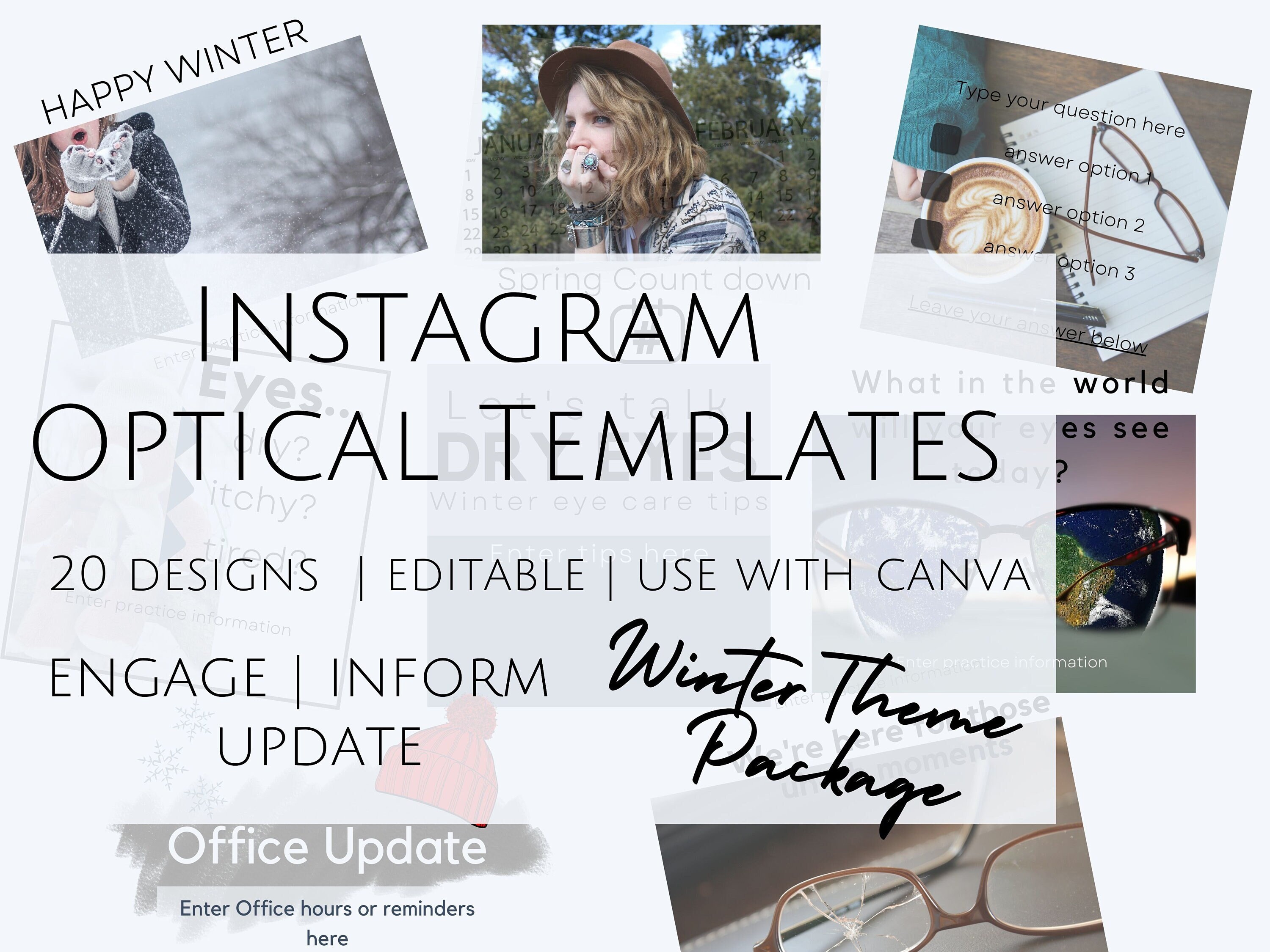 Paper & Party Supplies Templates Paper Edit & Customize |Canva ready 20 ...