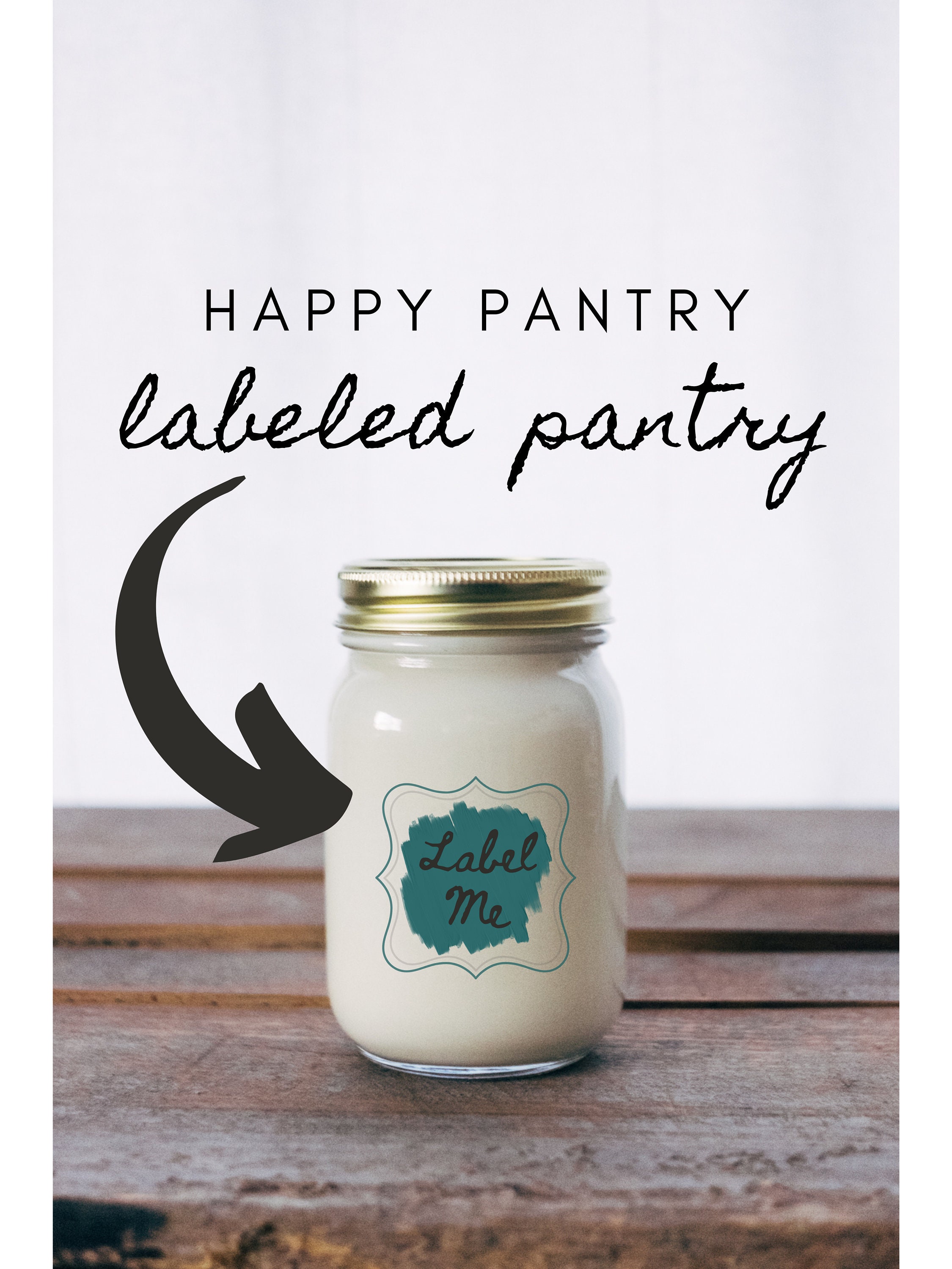 Pantry Labels Printable Digital File Print and Label | Etsy