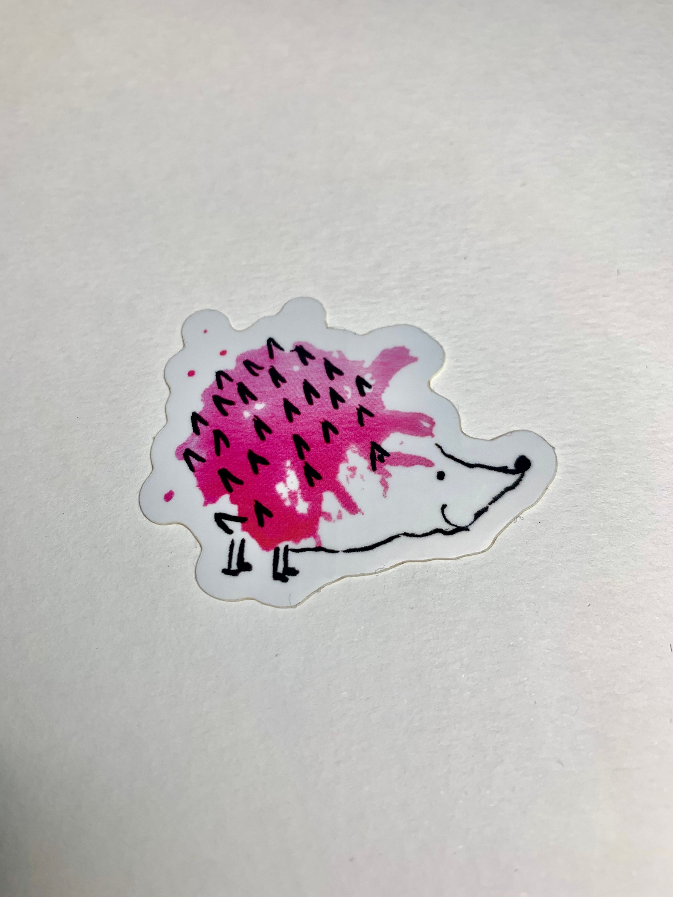 Small Hedgie the Hedgehog Vinyl Sticker Water Resistant 1.5 Inches ...