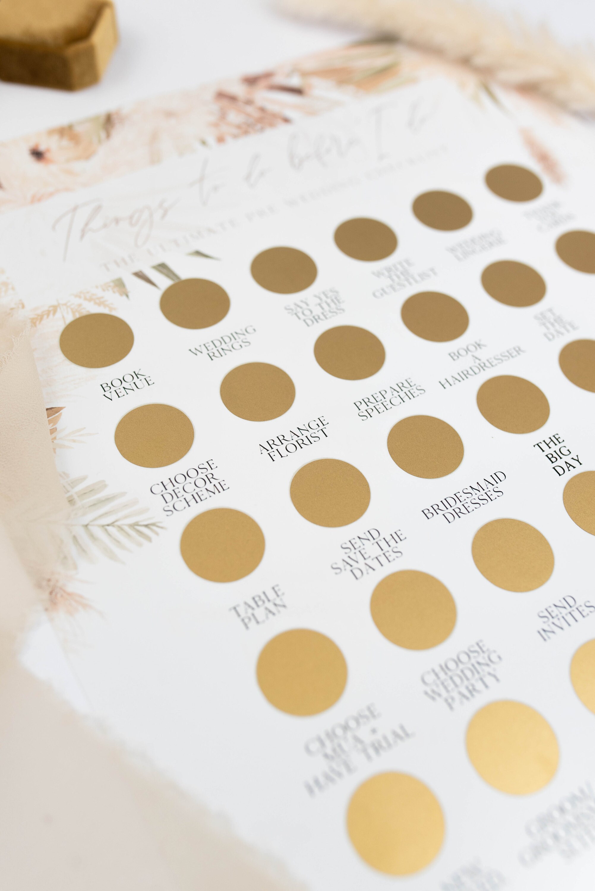 Wedding Planning Scratch Poster: Engagement Gift for Couples - Etsy UK