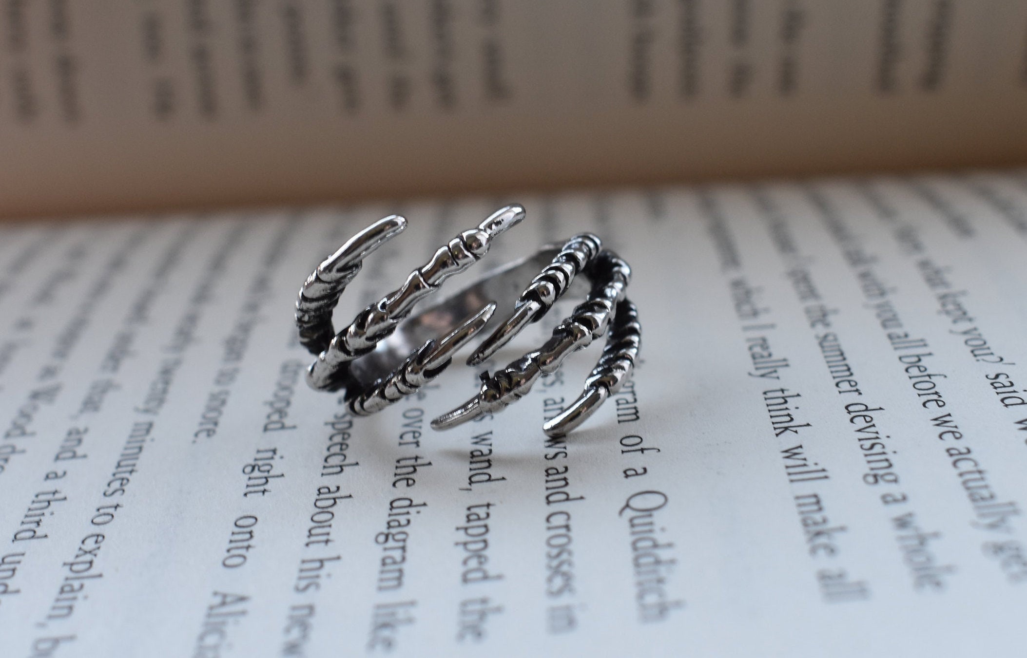 Claw Ring, Finger Ring, Claws, Chunky Rings, Statement, Mens, Womens ...