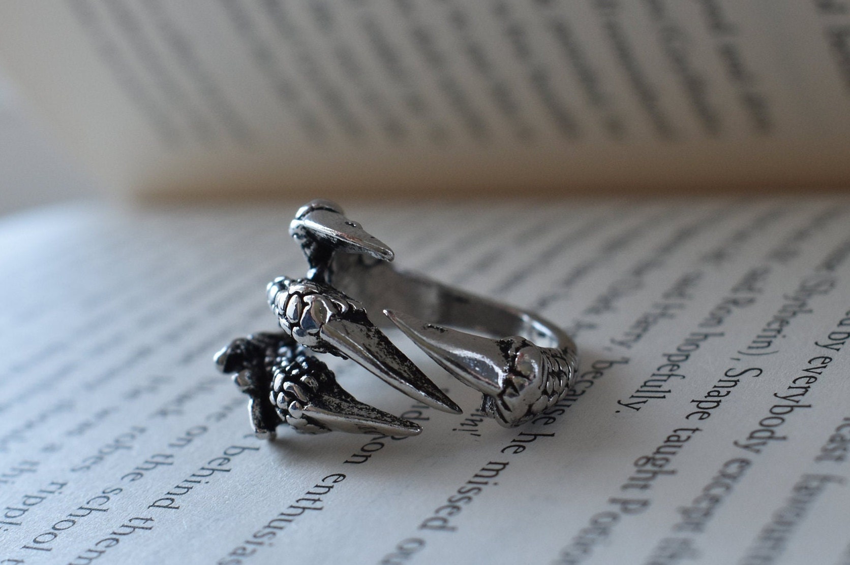 Eagle Claw Ring Eagle Claws Jewellery Animals Rings - Etsy UK