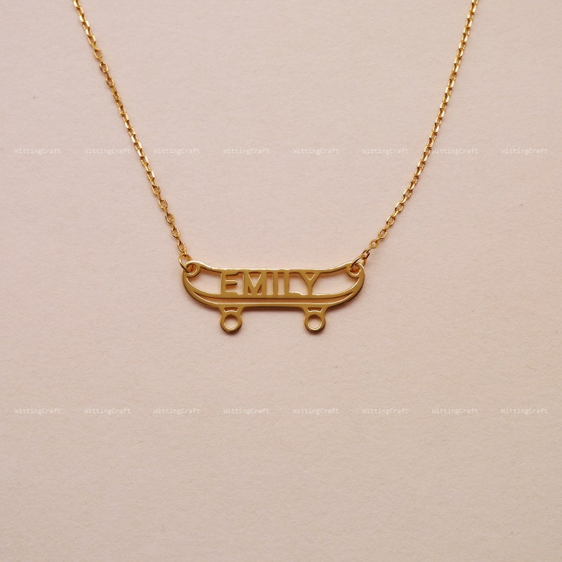 925 Skateboard Pendant - Etsy