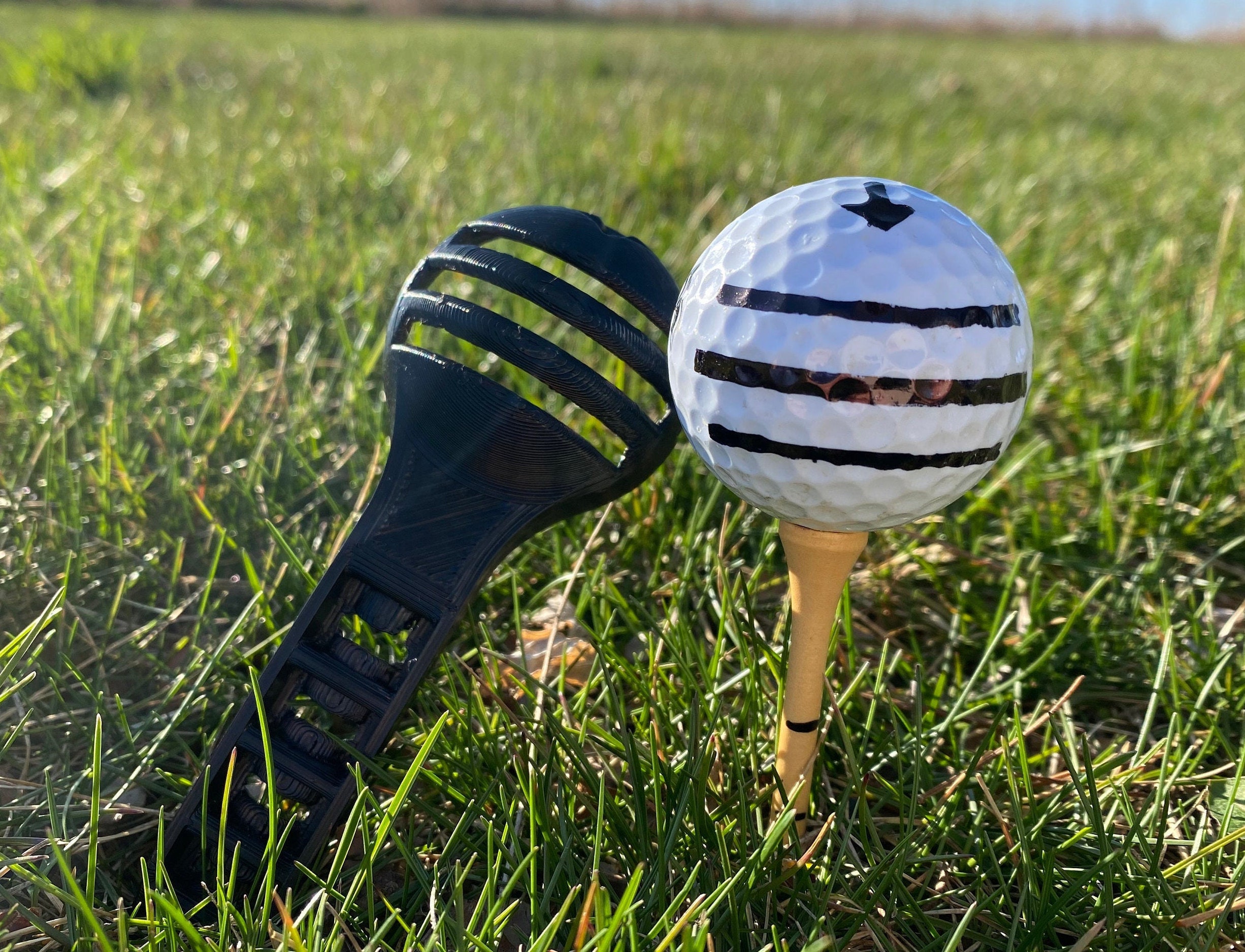 The Golf SPOON- Ball Marker, Divot Tool, and Tee Height Marker - Etsy