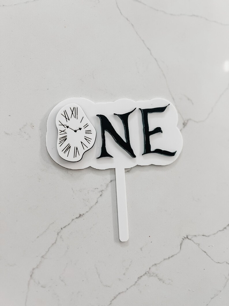 Alice in One-derland Cake Topper - Etsy