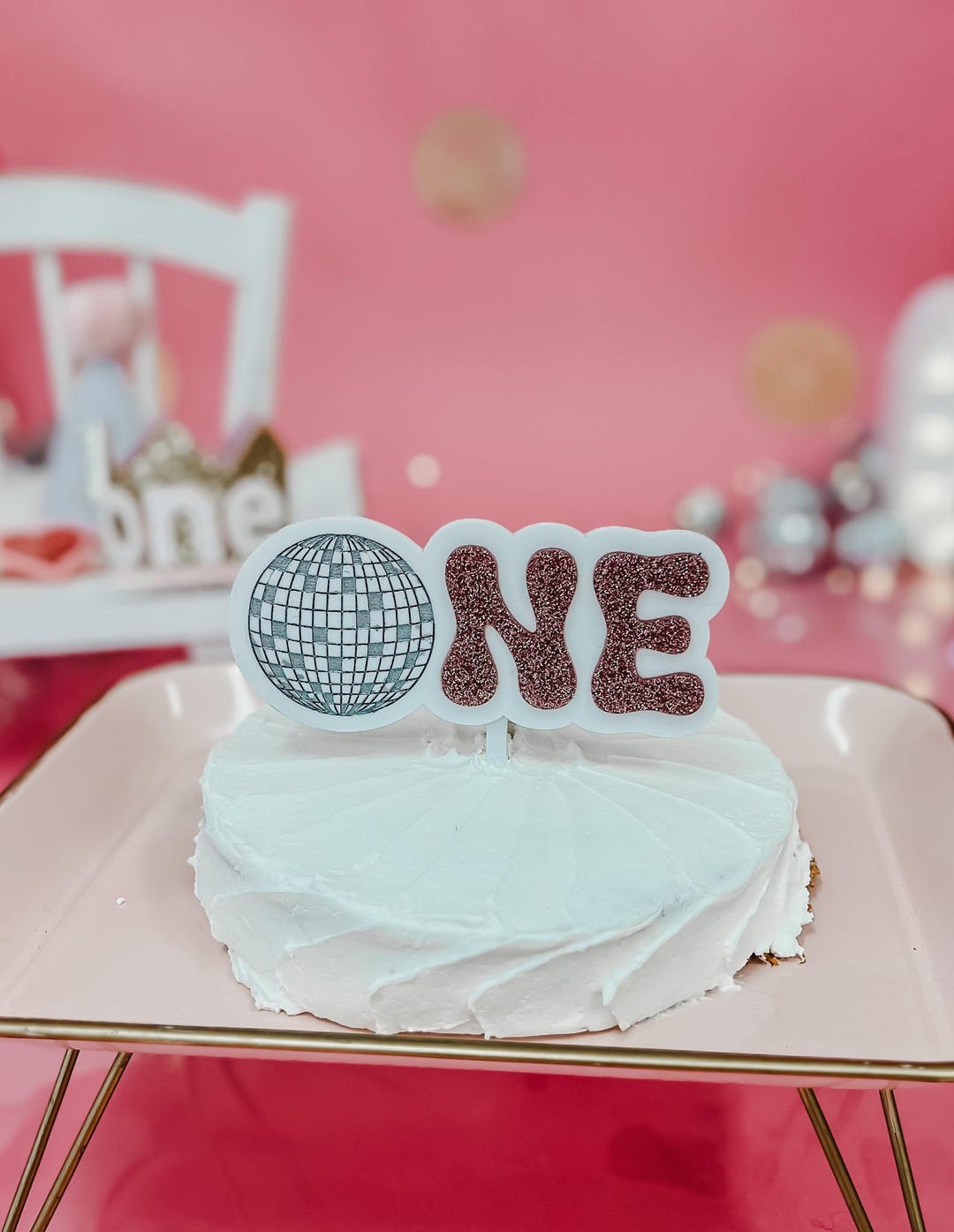 Disco - Cake Topper - Etsy